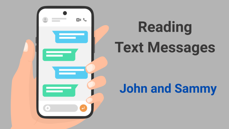 Reading Comprehension Speech Therapy for Adults | Text Message Activity ...