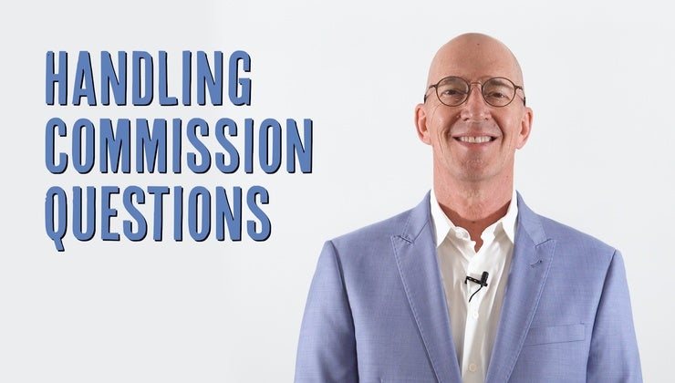 Handling Two Common Commission Questions | Ninja Selling