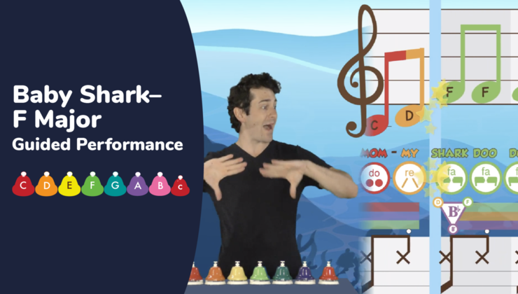 K.L10 Baby Shark (Easy Guided Performance)