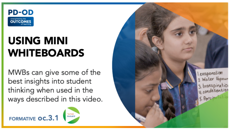 USING MINI WHITEBOARDS