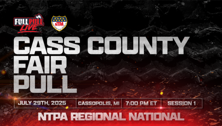 NTPA Region 2: Cassopolis, MI - Cass County Fair Pull - Session 1