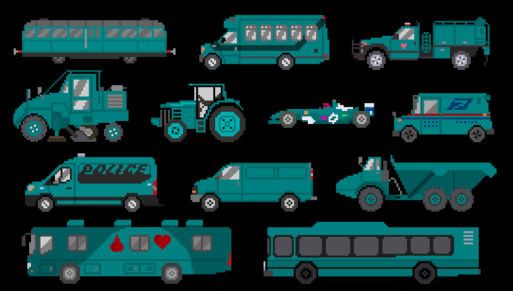 Teal Vehicles Exclusive | The Kids' Picture Show