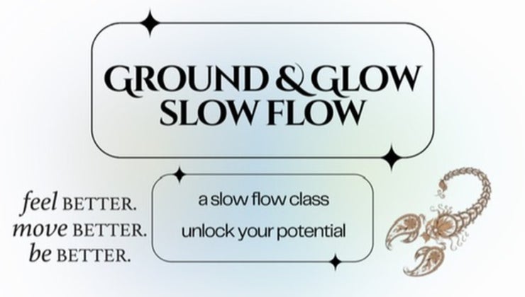 August 5, 2025 Ground & Glow Slow Flow: Ganesha