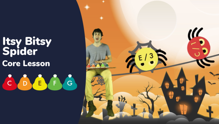 1.L30 Itsy Bitsy Spider (Guided Performance) | Prodigies Music