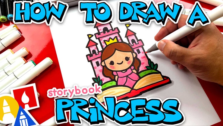 How To Draw A Storybook Princess