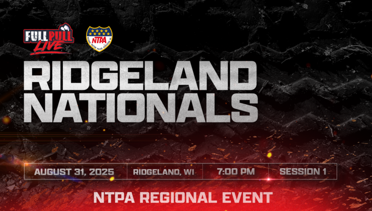 NTPA Region 3: Ridgeland, WI - Ridgeland Nationals