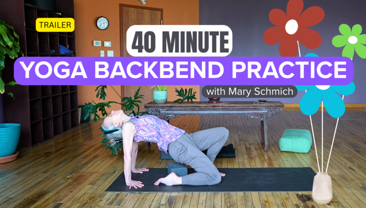 40 Min Yoga Backbend Practice Traiiler Body Of Wisdom Yoga