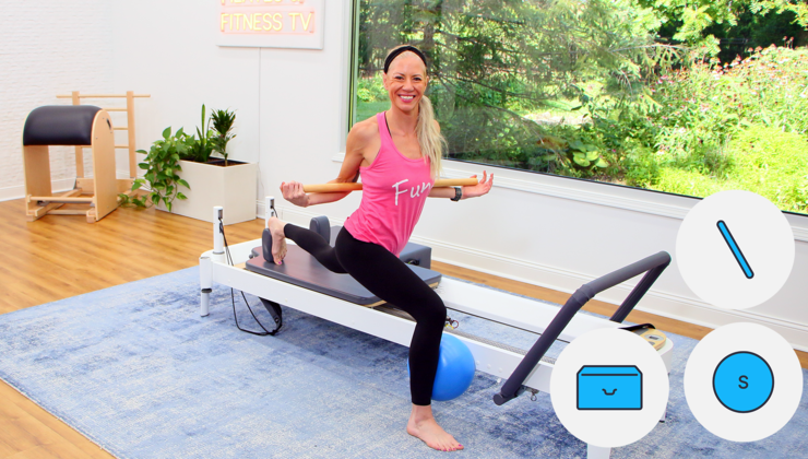Foundations for a Healthy Back: Reformer Series Intermediate Workout #8 ...