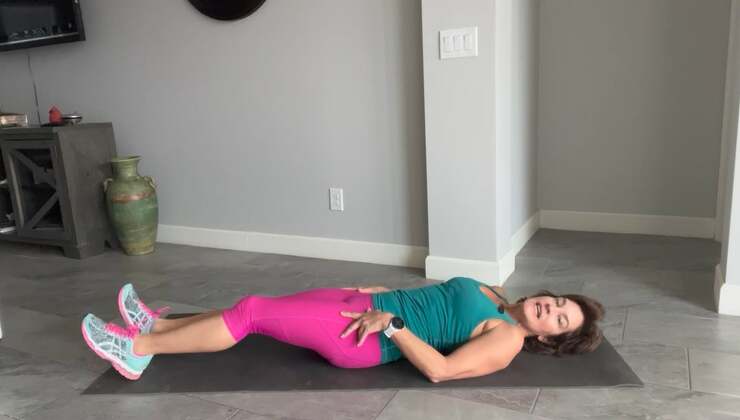 BB- leg circles supine