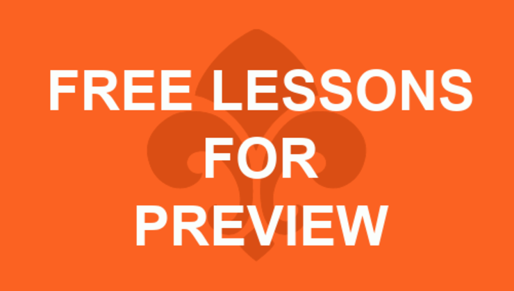 Preview Lessons from Premium Subscription