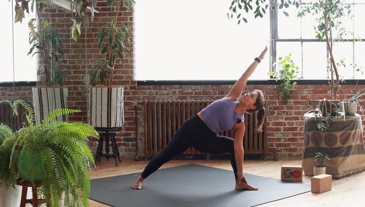 Power Flow With Seated Compass Peak Pose With Carolina 30 Min