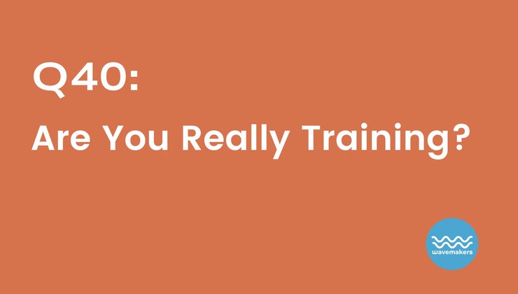 Are You Really Training