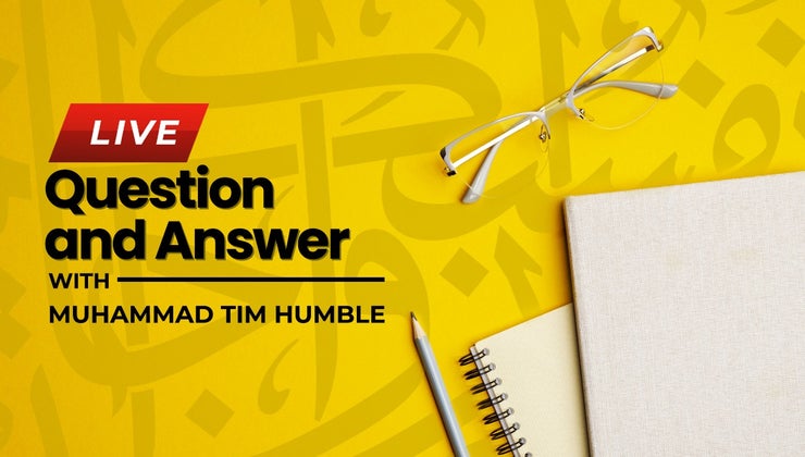 Arabic with AMAU: Live Q&A Session With Ustadh Muhammad Tim Humble | AMAU Academy