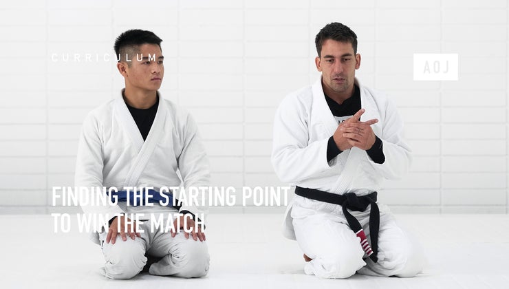 Finding the starting point to win the match