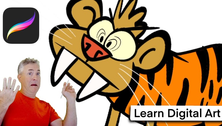 Drawing Mythical Mashups Using Procreate / Fun Cartoon Lesson for Kids ...