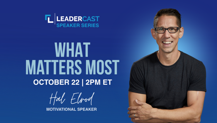 Speaker Series - Hal Elrod - Edited
