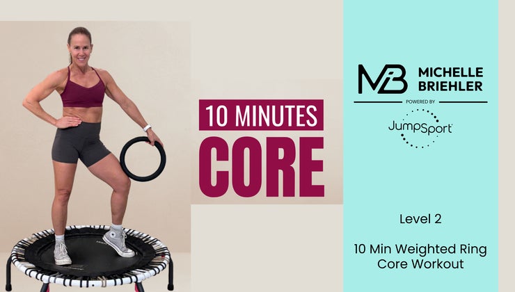 Level 2 | 10 Min Weighted Ring Core Workout | Michelle Briehler