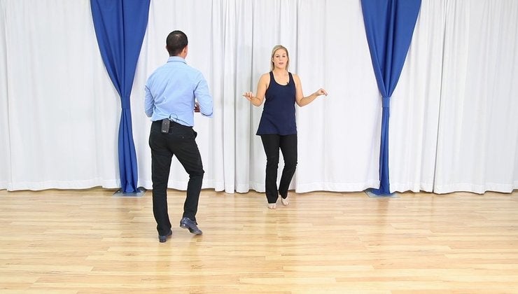 Beginner East Coast Swing: Inside Turn (Underarm Turn)