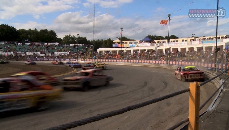 Ipswich Spedeweekend 2019 National Saloon Stock Cars Golden Helmet ...