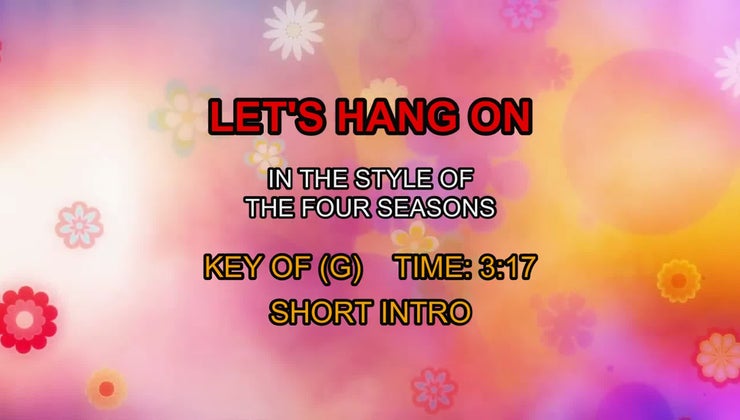 Let's Hang On