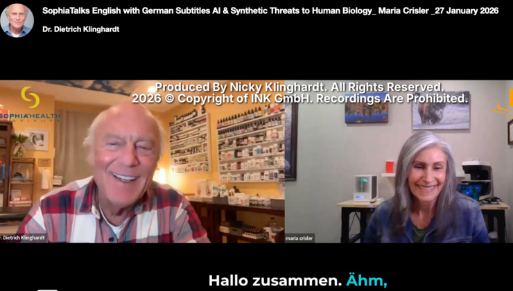 Sophiatalks English With German Subtitles Ai & Synthetic Threats To ...
