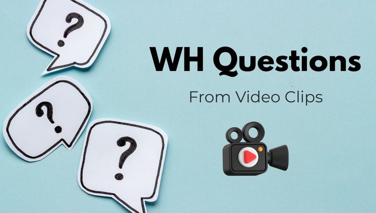 WH-Questions Practice | Speech Therapy Videos After Stroke