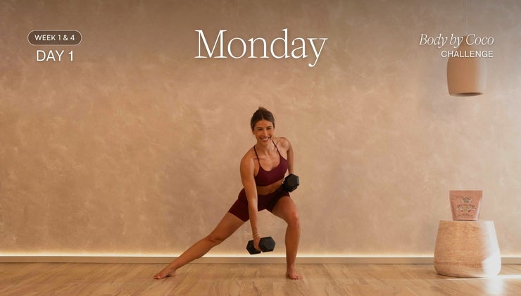 Fit with Coco Body by Coco Challenge - Monday Week 1/Week 4 Pilates x ...