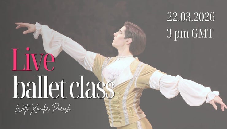 Live Ballet Class with Xander Parish