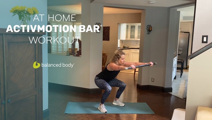 At Home ActivMotion Bar® Workout