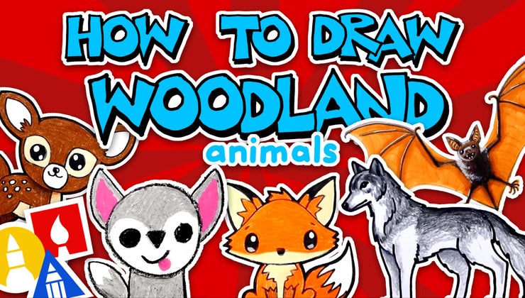 How to Draw Woodland Animals