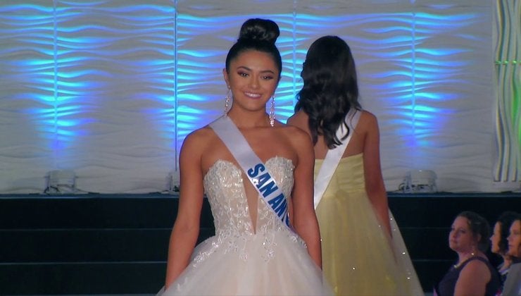 Corie Cruze - Evening Gown at 2020 Miss Texas Teen USA | Pageants Live