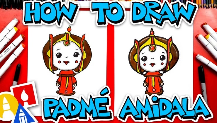 How To Draw Padmé Amidala From Star Wars
