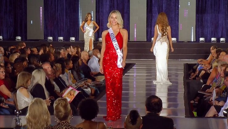 Danielle Reeves - Evening Gown at 2020 Miss Texas USA | Pageants Live