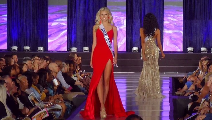 Haley Christian - Evening Gown at 2020 Miss Texas USA | Pageants Live