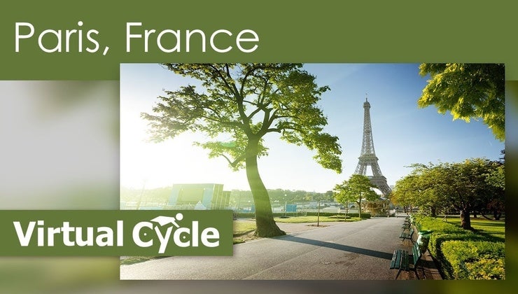 Virtual Cycle Rides - Paris France | Virtual Fitness TV