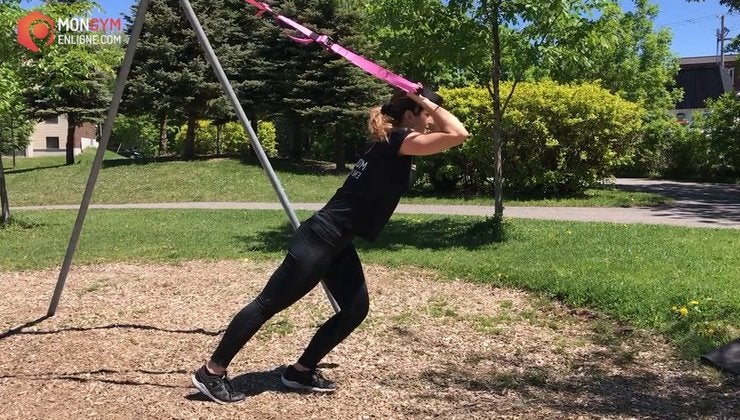 Fiche InfoGYM | TRX | EXTENSION DES COUDES | Triceps