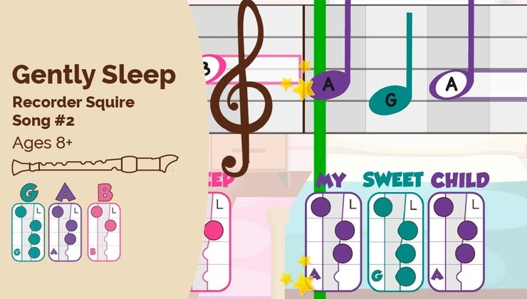 Gently Sleep (Recorder) | Prodigies Music