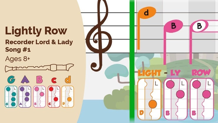 Lightly Row (Recorder)