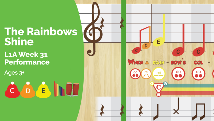 The Rainbows Shine (Performance) | Prodigies Music