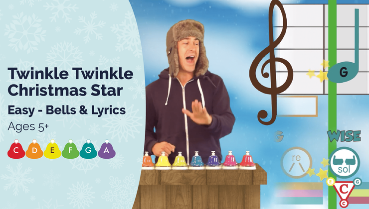 Twinkle, Twinkle, Christmas Star—Bells (Guided Performance) | Prodigies ...