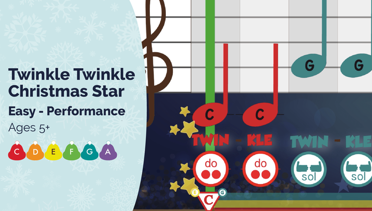 Twinkle, Twinkle, Christmas Star (Performance) | Prodigies Music