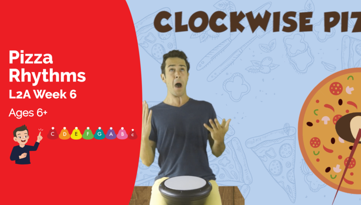 Pizza Rhythms (Lesson Part I -- Primary 1.6.1) | Prodigies Music