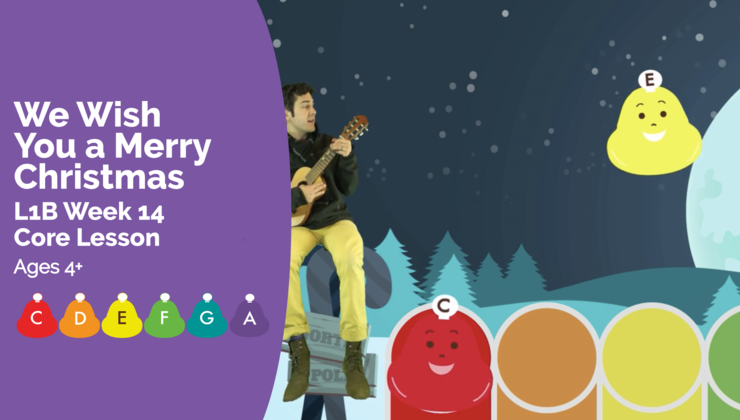 We Wish You A Merry Christmas (Core Lesson) | Prodigies Music