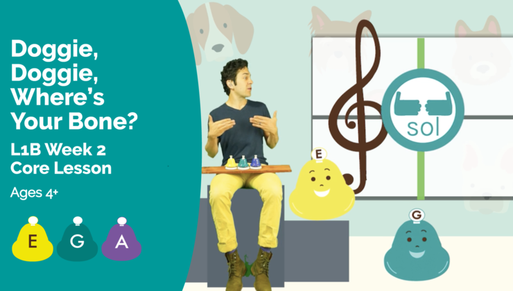 Doggie, Doggie, Where’s Your Bone? (Core Lesson)
