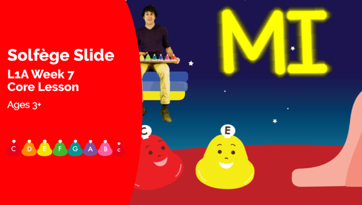 Solfege Slide in C Major (Preschool 1.6)
