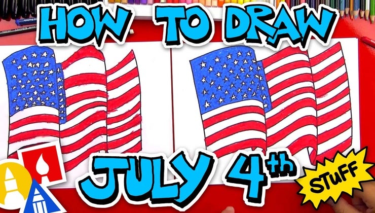 Independence Day Art Projects (July 4th) | Art For Kids Hub