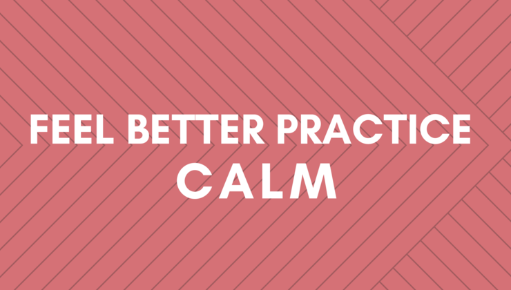 Feel Better Practice: CALM | The Elevate Practice