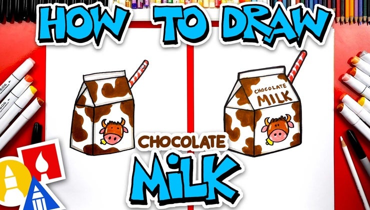 How To Draw Chocolate Milk
