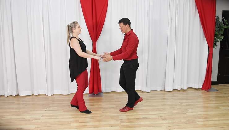 West Coast Swing: Sugar Push Connection