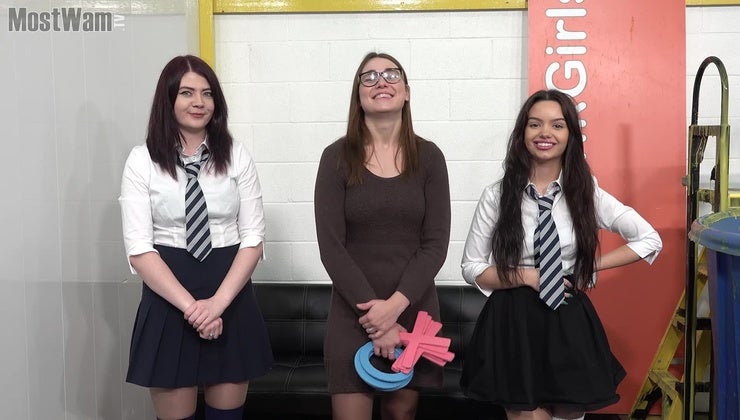 GTG Dunk Episode 4 Rhian Mel School Girls | MostWam